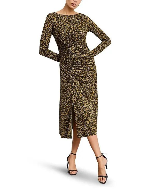 M.M.LAFLEUR Rani Printed Jersey Dress
