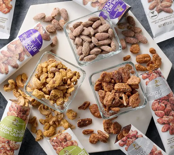 SQUIRREL BRAND 1.5oz Grab & Go Gourmet Flavored Nuts