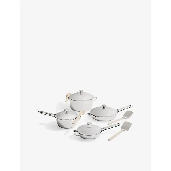 OUR PLACE Titanium Cookware Set Pro - Chrome