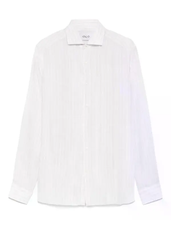 D4.0 Striped Shirt - Neutrals