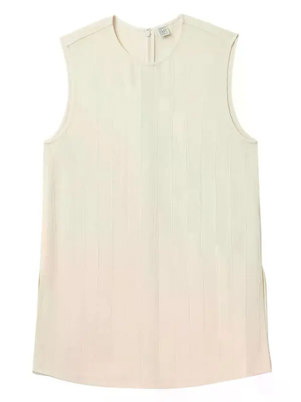 TOTÊME Striped Sleeveless Top - Neutrals