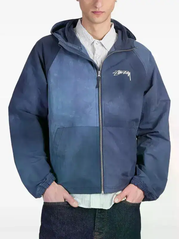 StüSsy Beach Shell Jacket - Blue | Editorialist