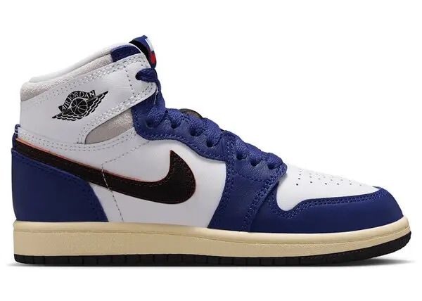 JORDAN 1 Retro High Og Rare Air Sneakers - White/black/neutral Grey