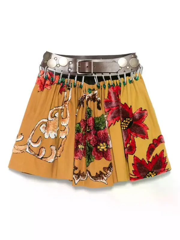 CHOPOVA LOWENA Logger Mini Skirt