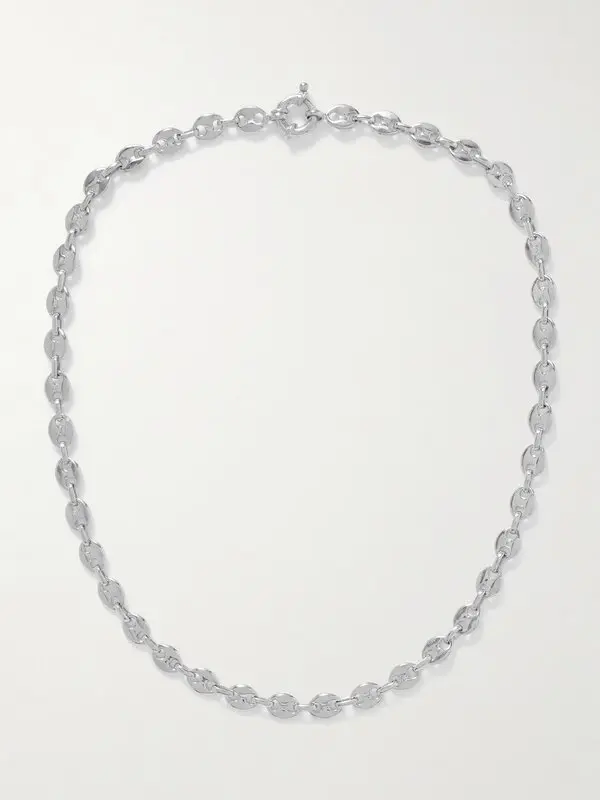 LOREN STEWART Nauticus Sterling Chain Necklace