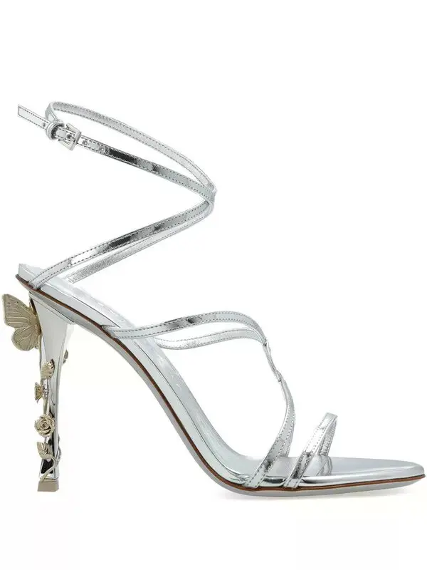 SOPHIA WEBSTER 120mm Enchantress Sandals - Silver