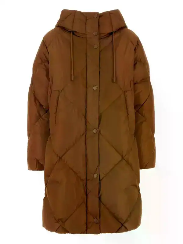 HOT Brown Max Mara Weekend Puffer Used Max Mara Brown