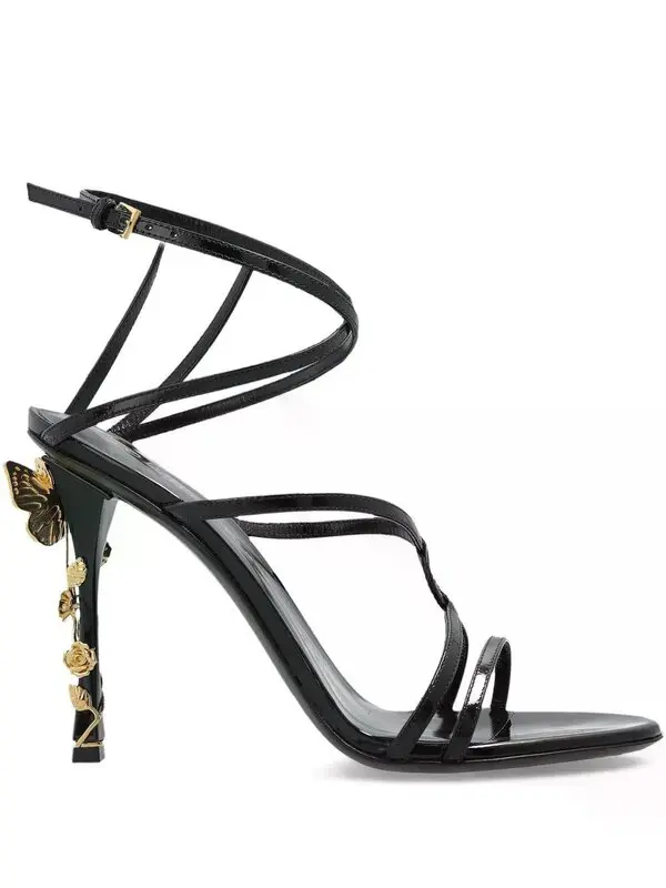 SOPHIA WEBSTER 120mm Enchantress Sandals - Black