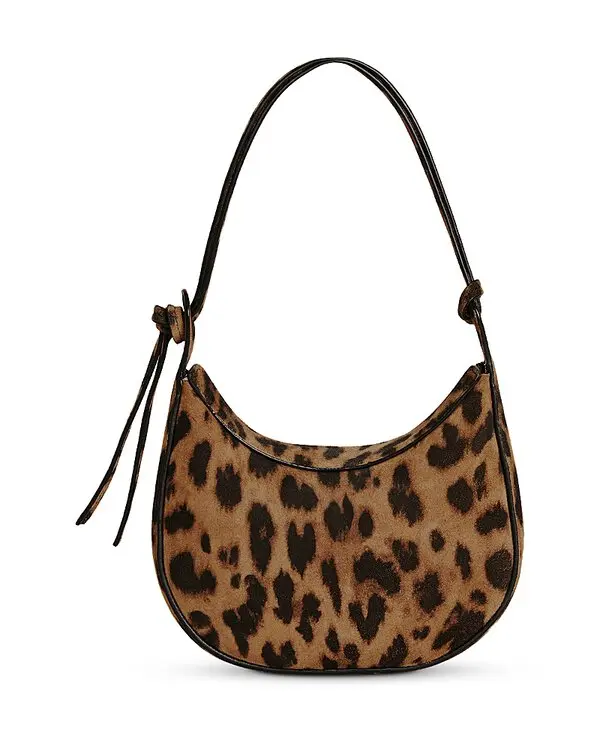 REFORMATION Mini Rosetta Shoulder Bag - Leopard