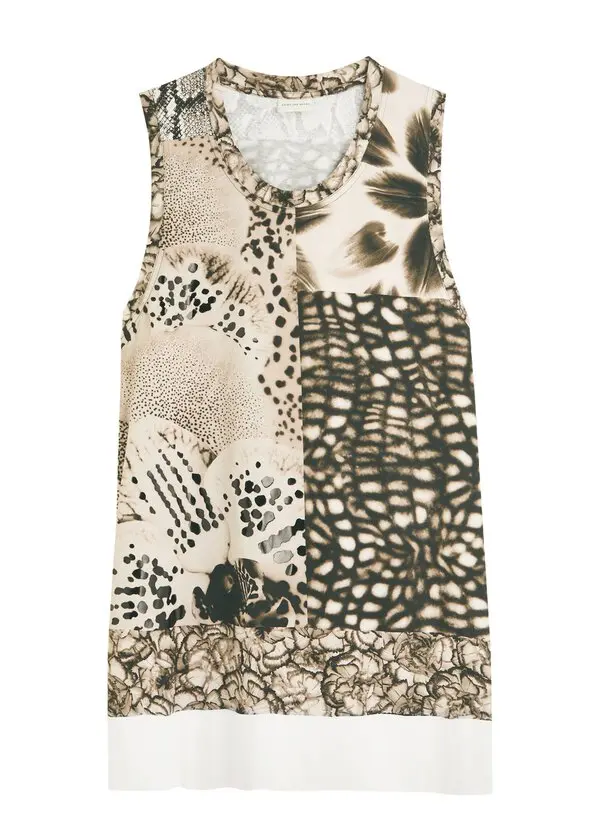 Dries Van Noten Henetta Printed Tank