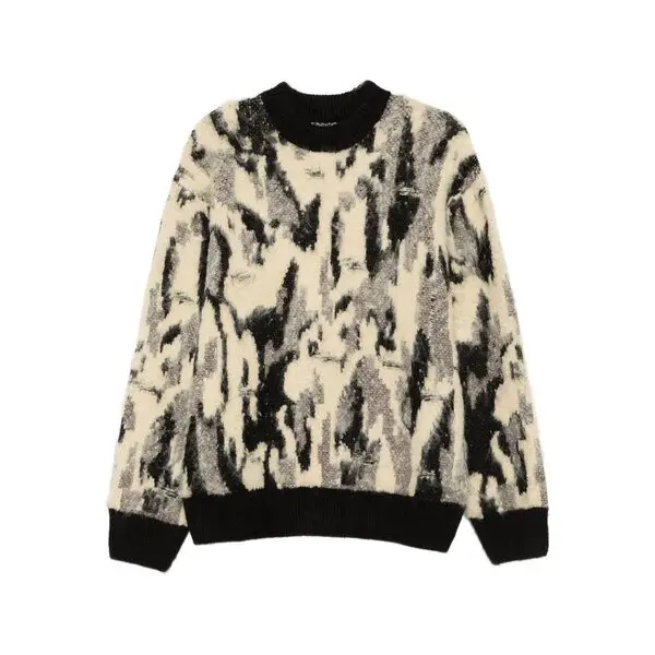 FEDERICO CINA Abstract Printed Sweater - Multicolor