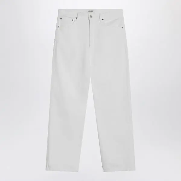 AGOLDE Jeans In Regenerated Denim - White
