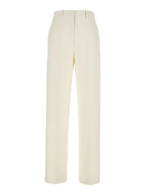 Theory Pleated Trousers - Beige