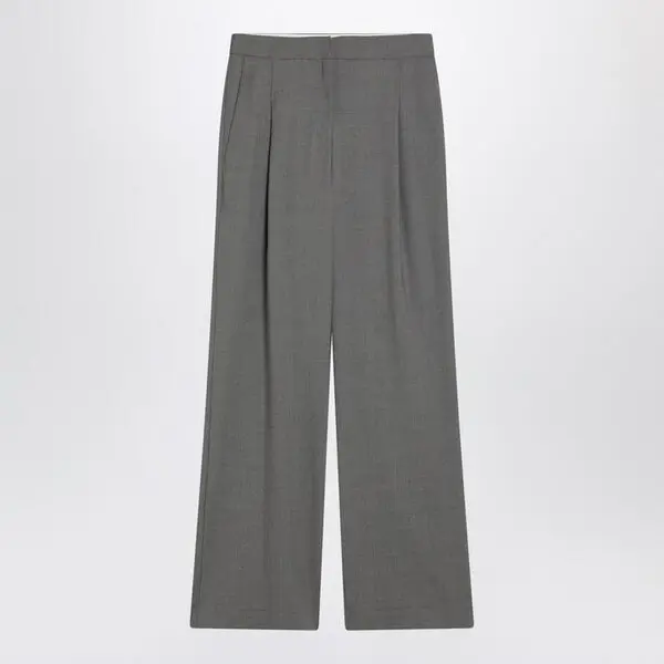 Loulou De Saison Wide Leg Virgin Wool Pants