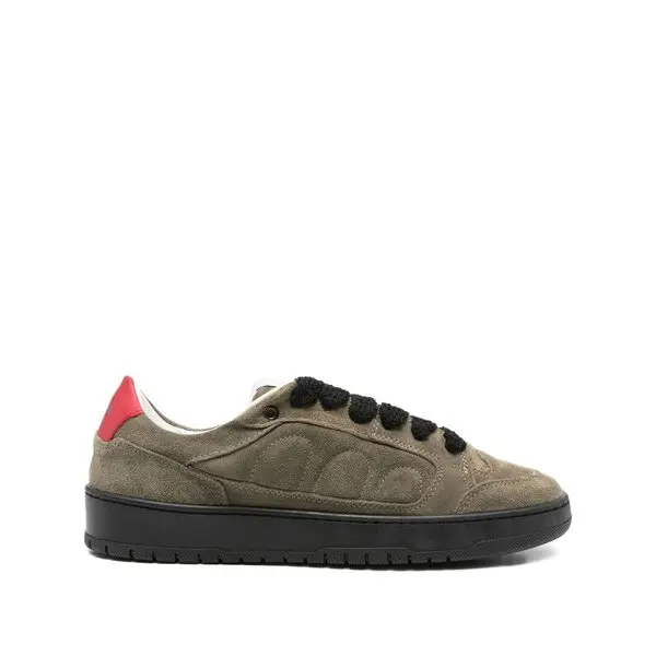 SANTHA Lace-up Sneakers - Brown