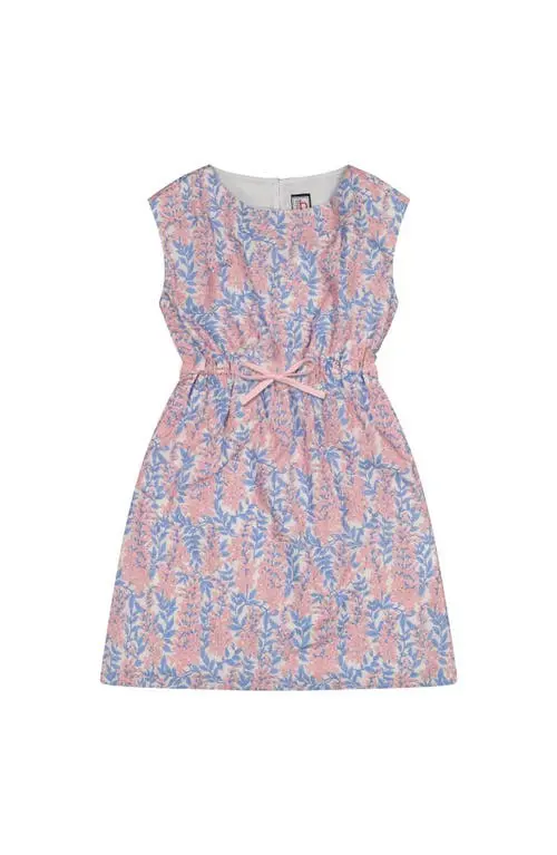 Busy Bees Izzy Drawstring Dress - Pink Azalea