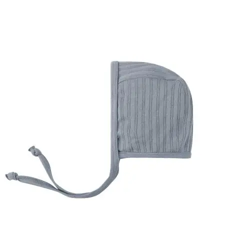 ELY'S & CO. Looms Wave Collection Pin Dot Bonnet - Blue Pin Dot