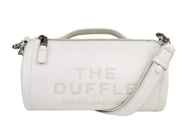 Marc Jacobs The Leather Duffle Bag - White