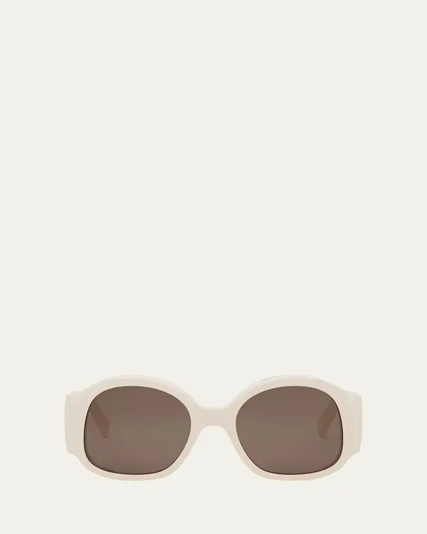 Celine Maxi Triomphe Round Sunglasses - Ivrybrn