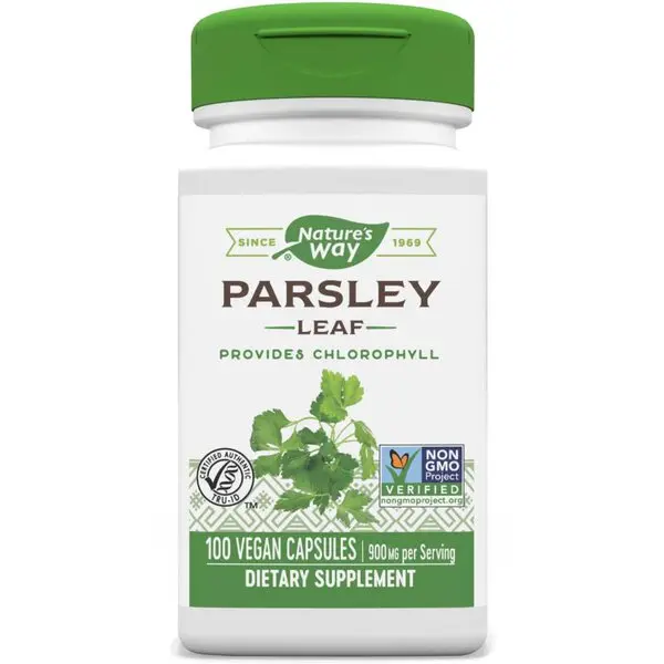 NATURE'S WAY Parsley Leaf 450mg 100 Capsules