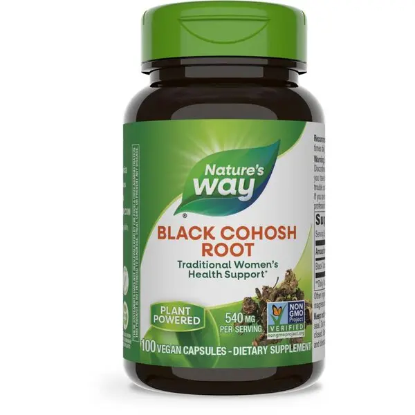 NATURE'S WAY Black Cohosh Root 100 Capsules