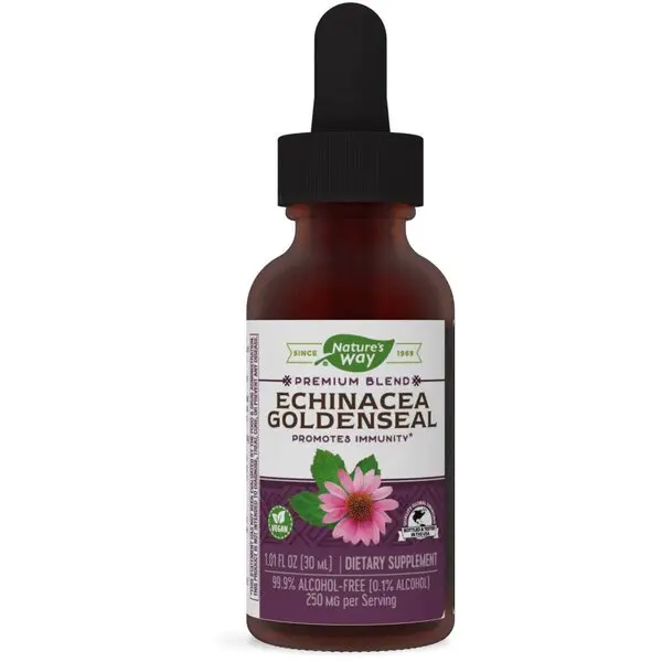 NATURE'S WAY Echinacea Goldenseal Liquid 30 Milliliters
