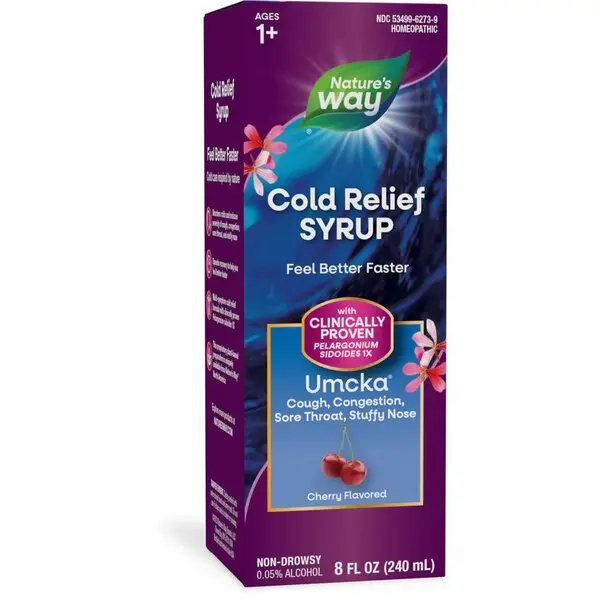 NATURE'S WAY Umcka Coldcare Alcohol Free Cherry Syrup