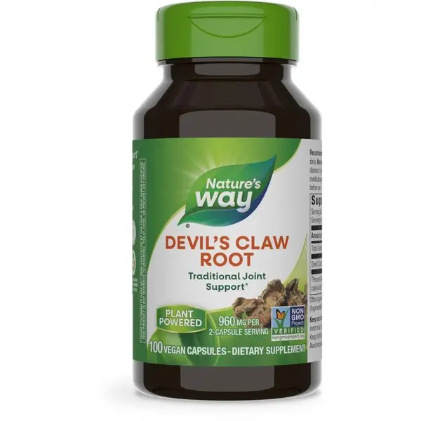 NATURE'S WAY Devil's Claw Secondary Root 100 Capsules