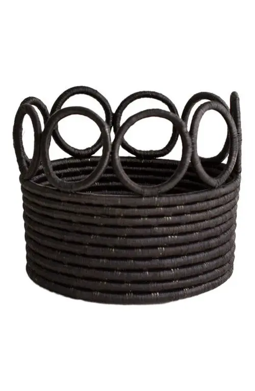 INDEGO AFRICA Ikamba Basket - Black