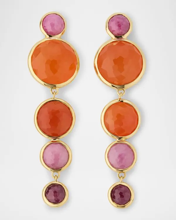 Ippolita Lollipop 18k Yellow Gold 5-stone Drop Earrings