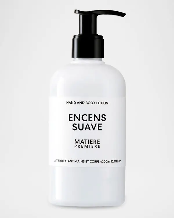 MATIERE PREMIERE Encens Suave Hand & Body Lotion, 10 Oz