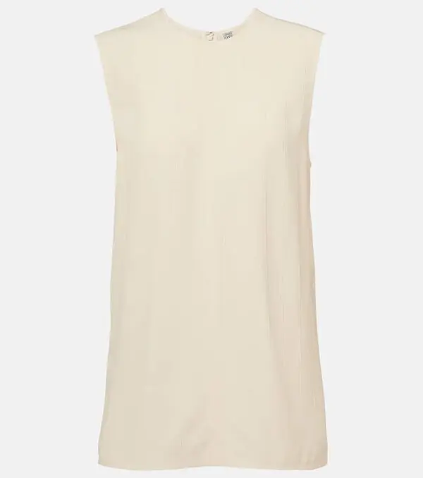 TOTÊME Ribbed-knit Tank Top