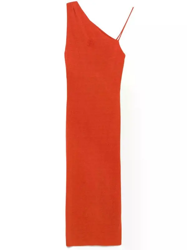 Nanushka Asymmetric Midi Dress