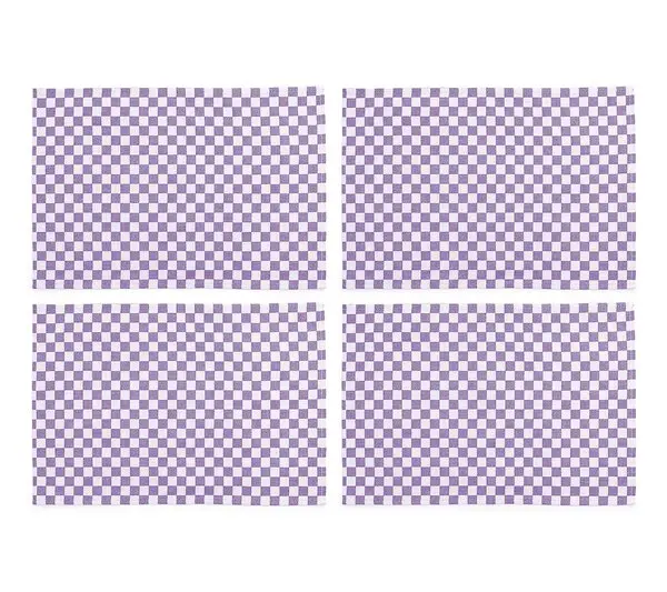 MACKENZIE-CHILDS Set Of 4 Check Placemats