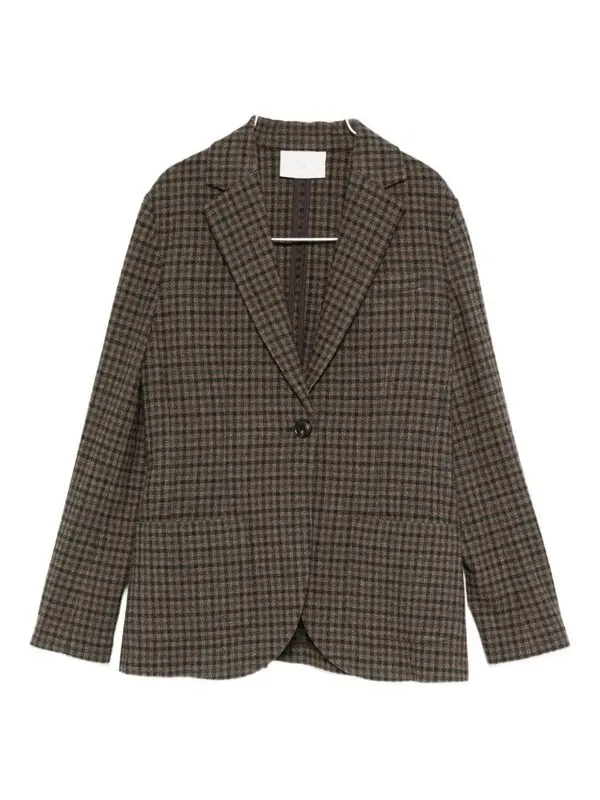 CIRCOLO 1901 Single-breasted Blazer - Brown