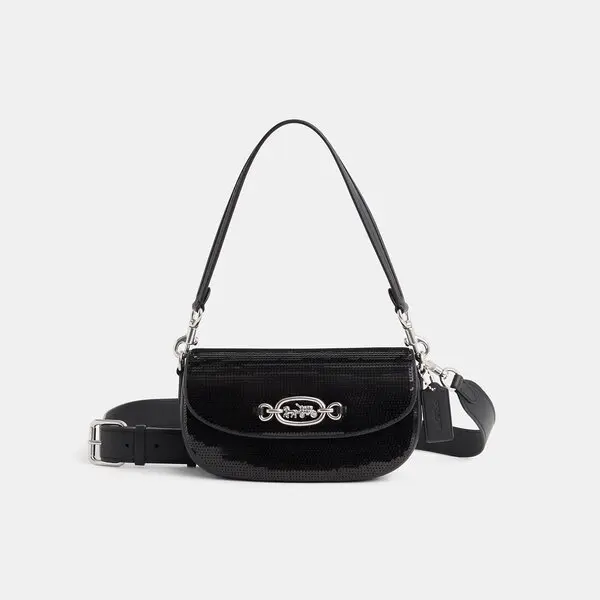 Coach Harley Shoulder Bag 23 With Sequins