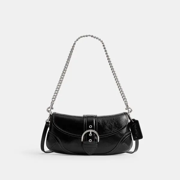 Coach Soho Bag 25 - Silver/black