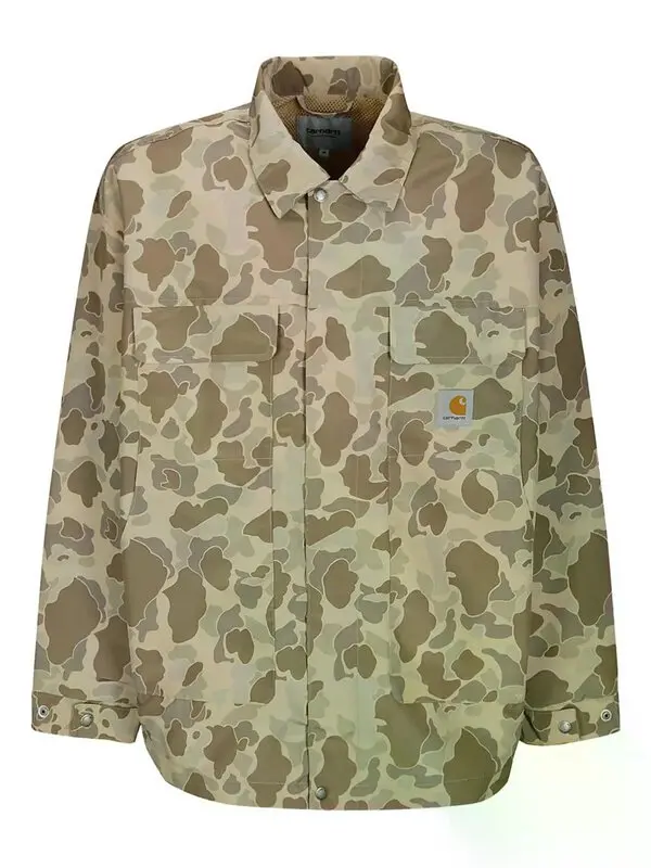 Carhartt Work In Progress Duck Shirt Jacket - Neutrals