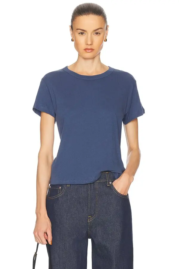 LESET Laura Margo Tee - Denim