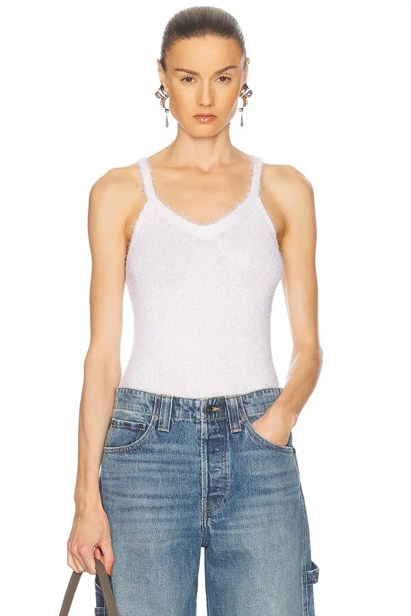 Khaite Maura Cashmere Tank Top