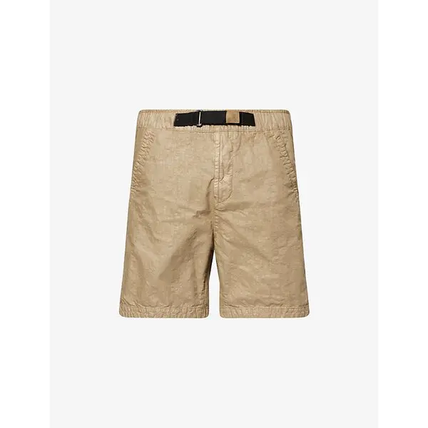 Stone Island Compass-patch Shell Shorts