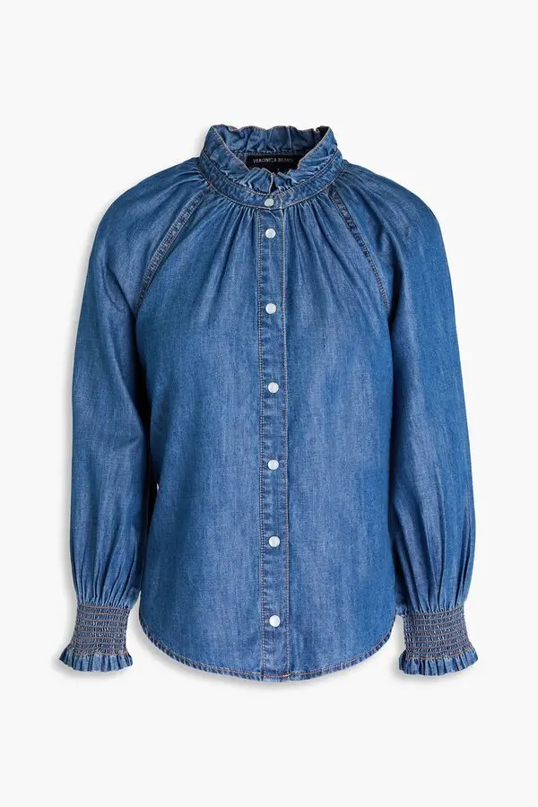 Veronica Beard Calisto Chambray Shirt