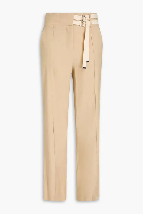 Veronica Beard Cruz Linen-blend Pants