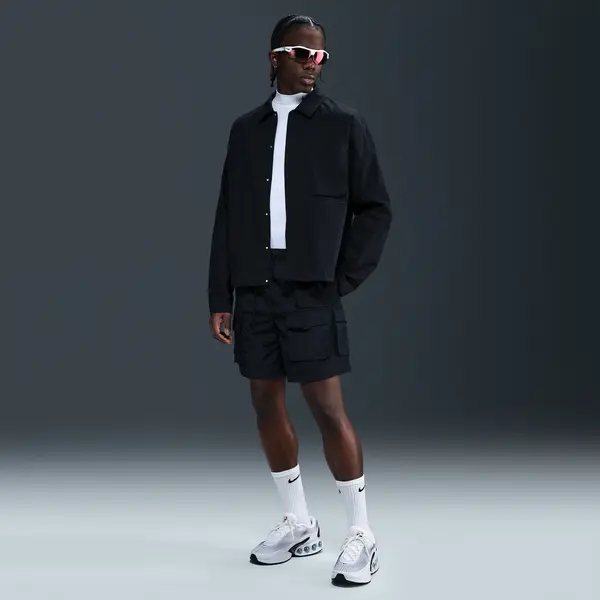 Nike Tech Woven Cargo Shorts - Black