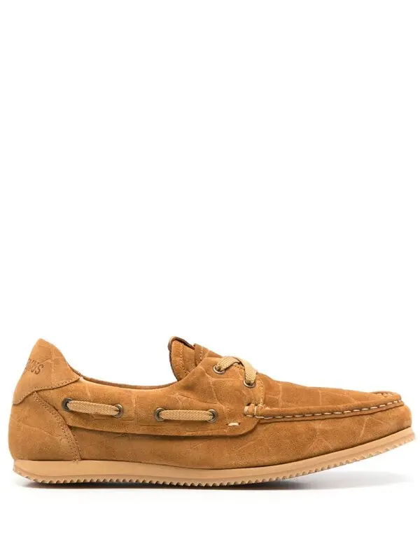Jacquemus Les Batto Boat Shoes - Brown