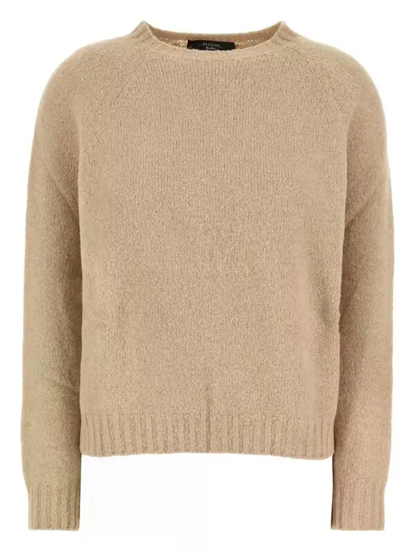 Max Mara Textured-knit Sweater - Neutrals