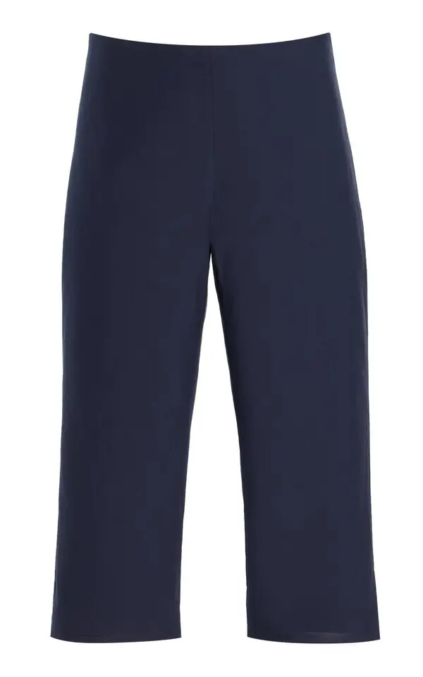 ALFIE Cotton Capri Pants - Blue
