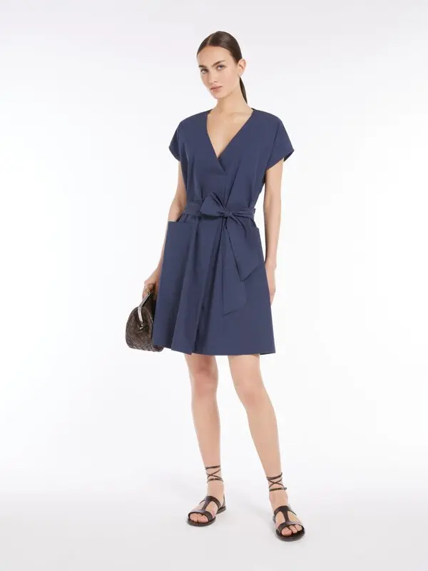 Cotton Poplin Max Mara Mini Dress Max Mara Cotton Poplin Mini