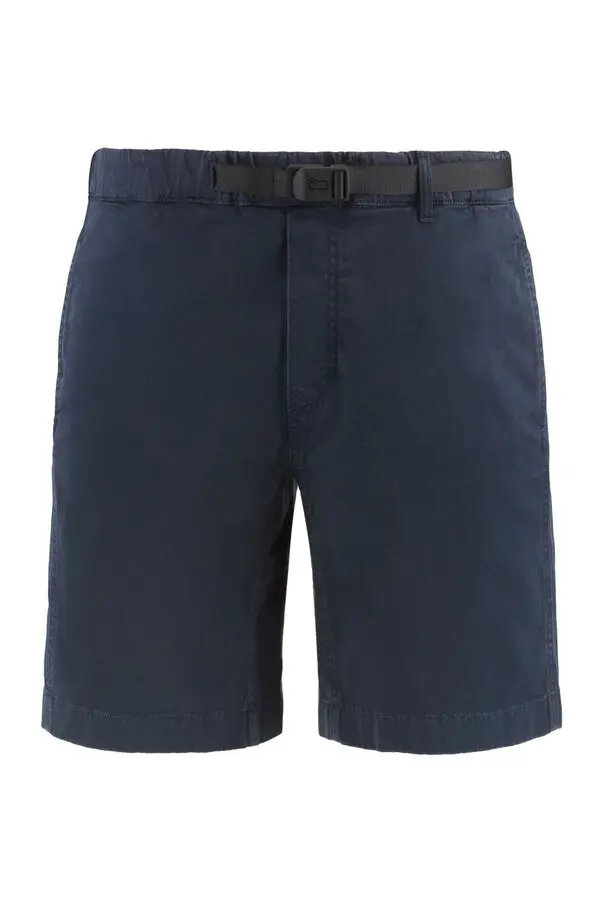 Woolrich Cotton Bermuda Shorts - Blue