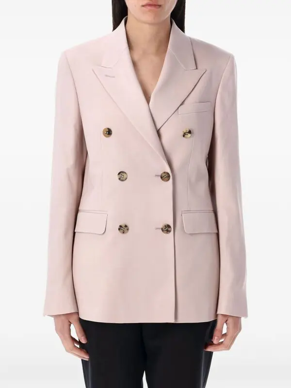 Golden Goose Double-breasted Blazer - Shadow Grey